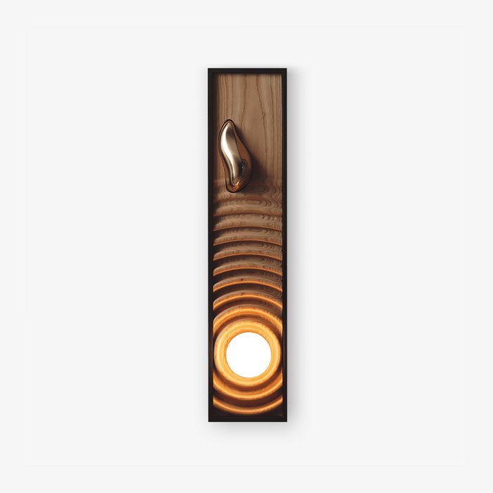 Wall Light Walnut Color Wood Modern for Living Room | Letslighting