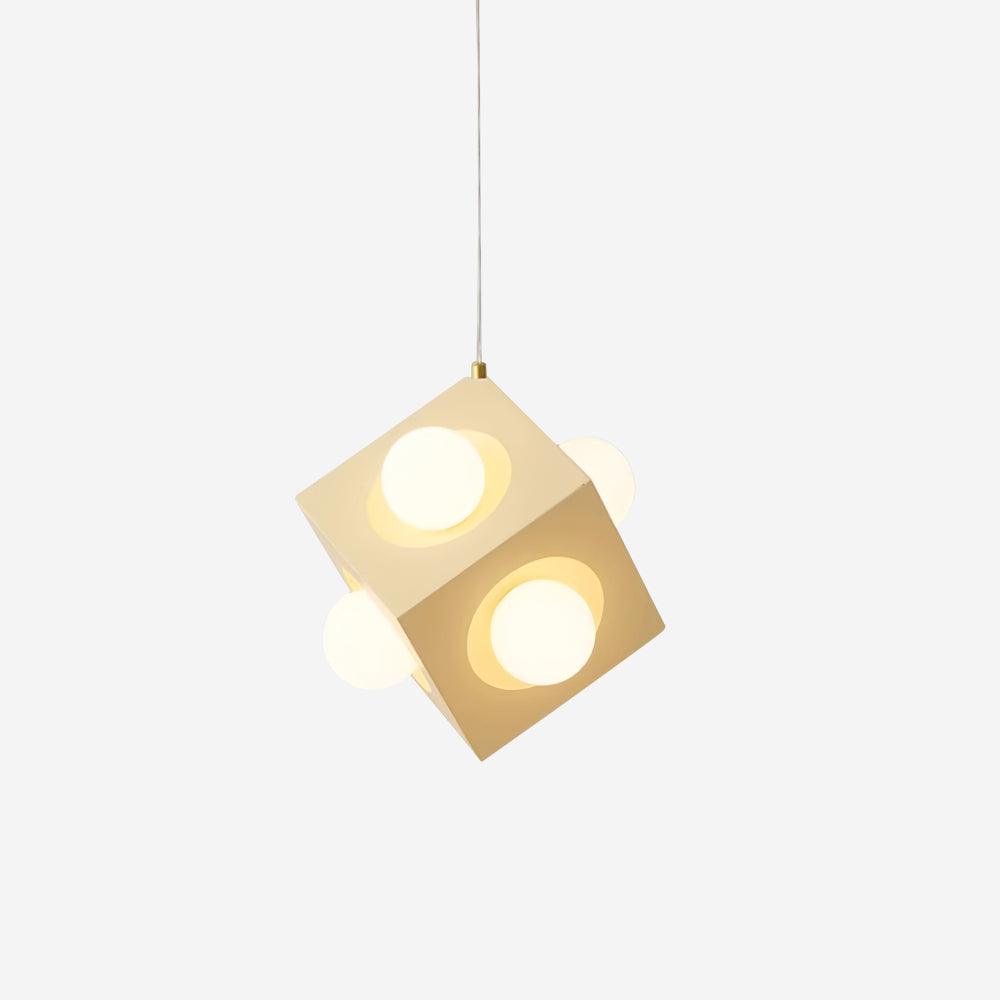 Cubic Pendant Lamp Minimalist Cheese-Block Inspired Glow | Letslighting