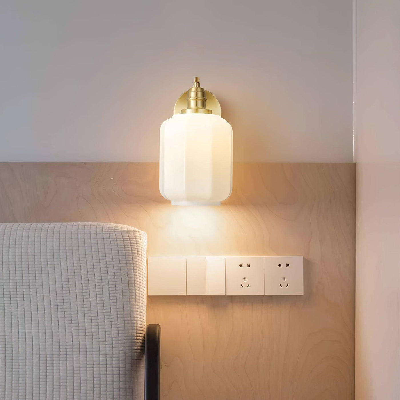 Wall Lamp Classic Glass Bedroom Living Room | Letslighting
