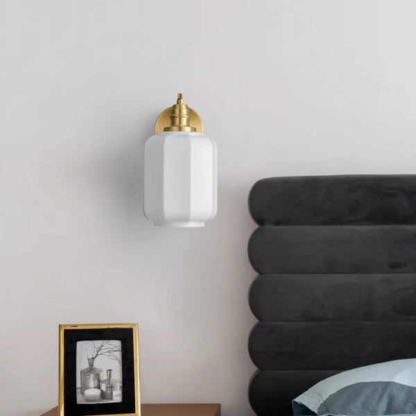Wall Lamp Classic Glass Bedroom Living Room | Letslighting