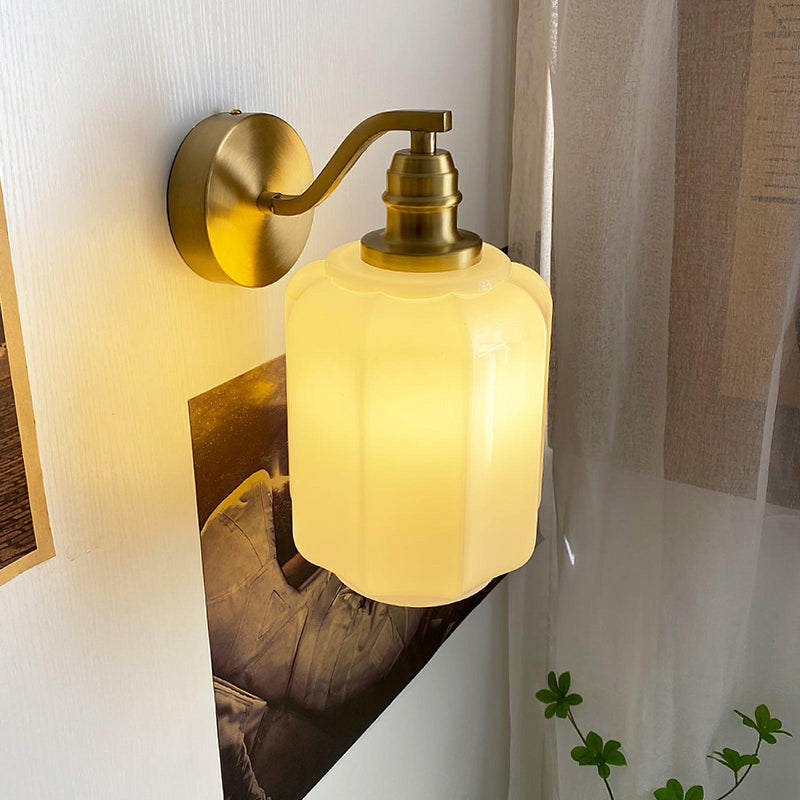 Wall Lamp Classic Glass Bedroom Living Room | Letslighting