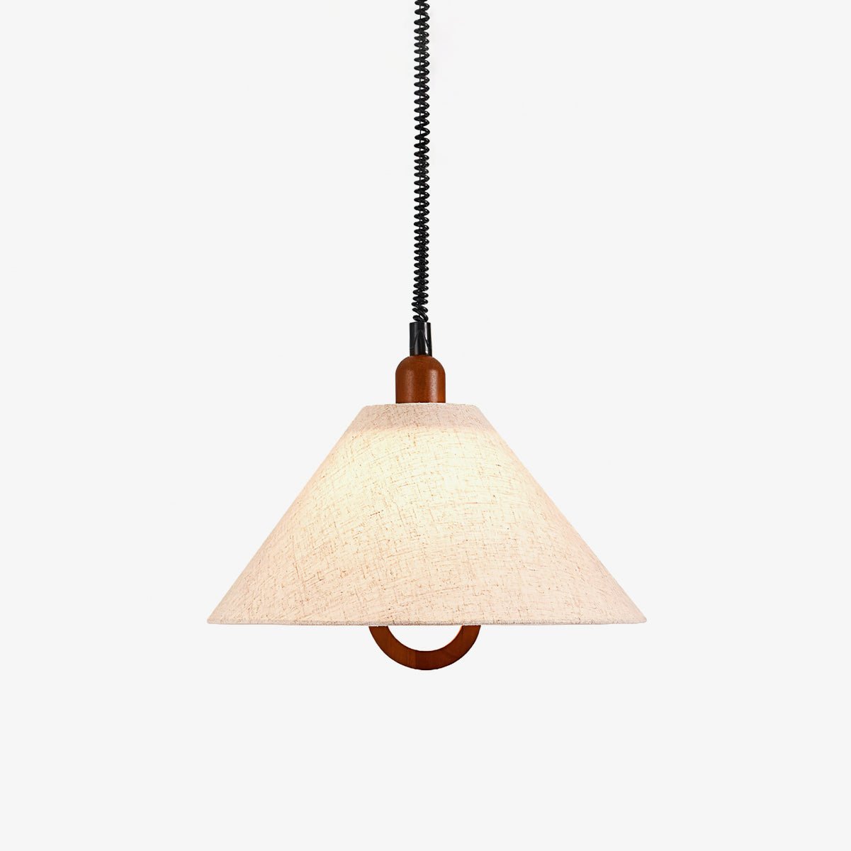 Pendant Lamp Fabric Wood Premium Nordic Art Living Room | Letslighting