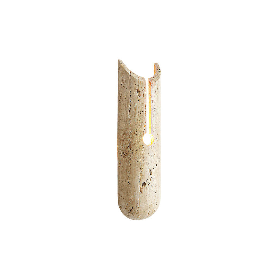 Wall Lamp Travertine Modern Minimalist Living Room | Letslighting