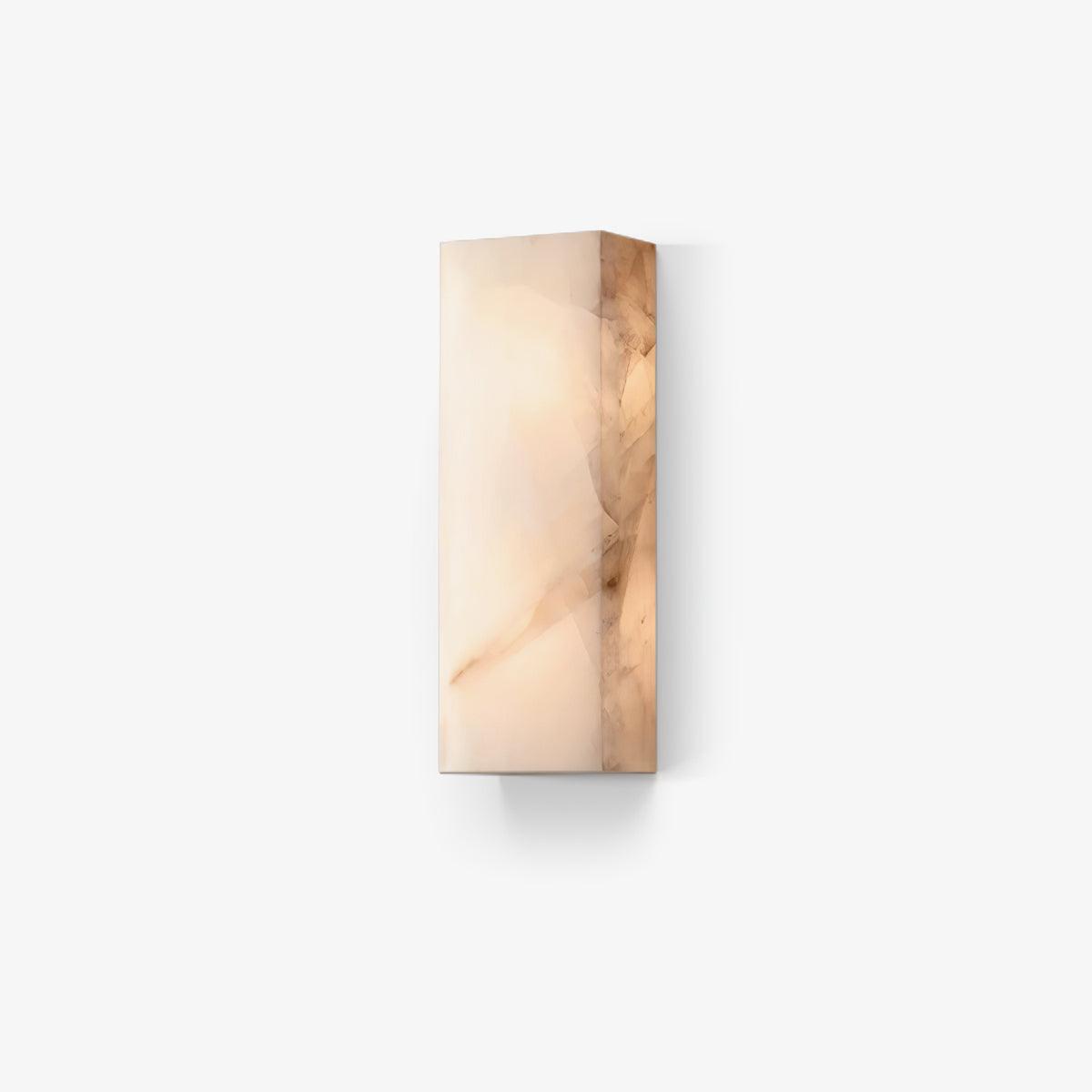 Outdoor Wall Light Alabaster Minimalist Garden | Letslighting