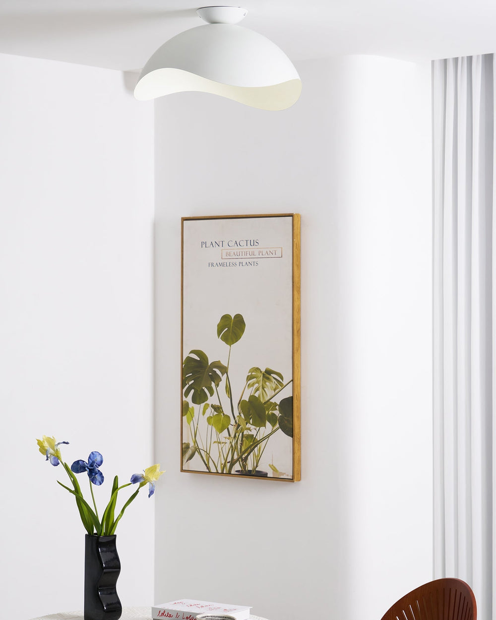 Ceiling Light Nordic Art Wave Living Room | Letslighting